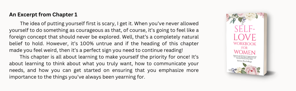 Self-Love Workbook for Women: Overcome Low Self Esteem & Supercharge Your Self-Love With Daily ...