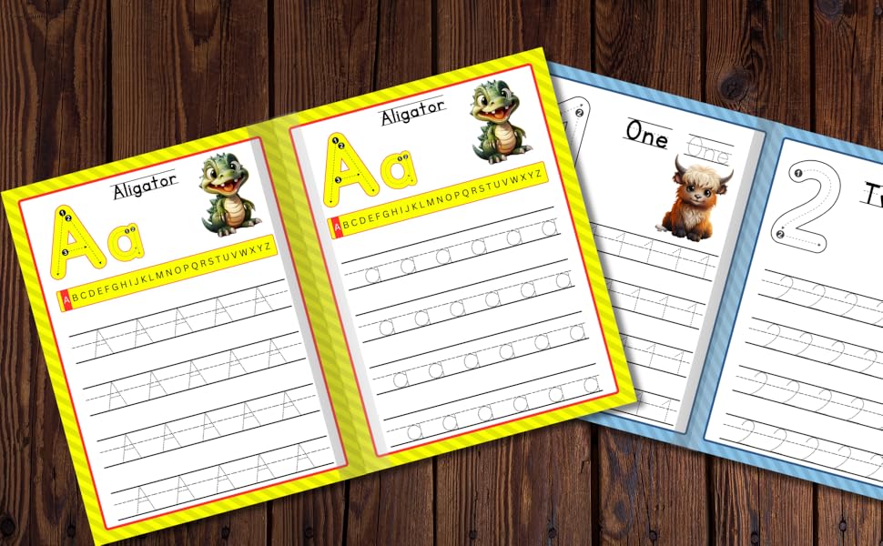 Learn to Write Handwriting Practice Workbook Tracing Book: ABC Alphabet ...