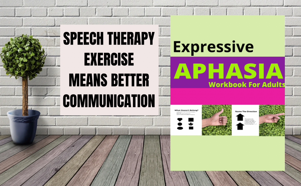 Expressive Aphasia Workbook for Adults: 150 Easy, Communicative Speech ...