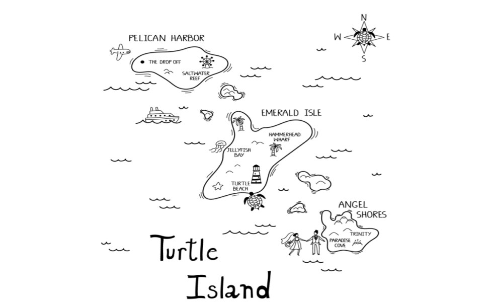 Amazon.com: Sandcastles and Second Chances (A Love on Turtle Island Book 1) eBook : James ...