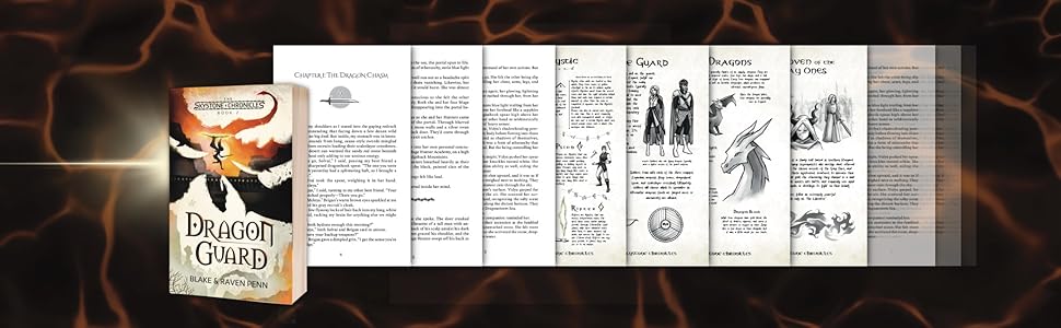 Amazon.com: The Skystone Chronicles Book 2: Dragon Guard: 9798987789551: Penn, Blake and Raven ...