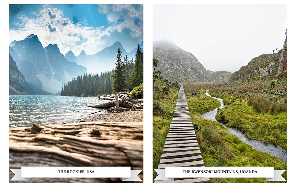 The 40 Most Beautiful Mountain Ranges in the World: A full color ...