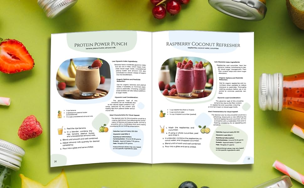 Amazon.com: Healthy Diabetic Smoothies Cookbook for Beginners: 70 Diabetic-Friendly Colorful ...