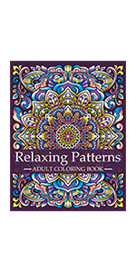 Mindful Patterns Coloring Book for Adults: Adult Coloring Book with ...