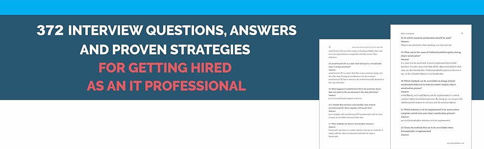 Advanced JAVA Interview Questions You'll Most Likely Be Asked (Job ...