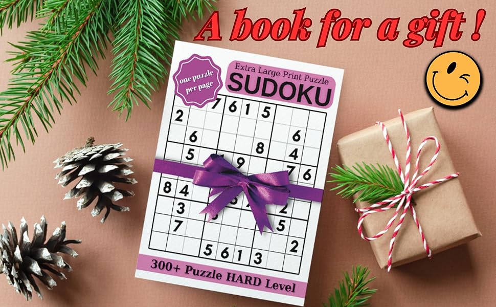 Extra Large Print Sudoku Puzzle Book for Adults: 300+ Hard Level Puzzles for Adults, Seniors ...