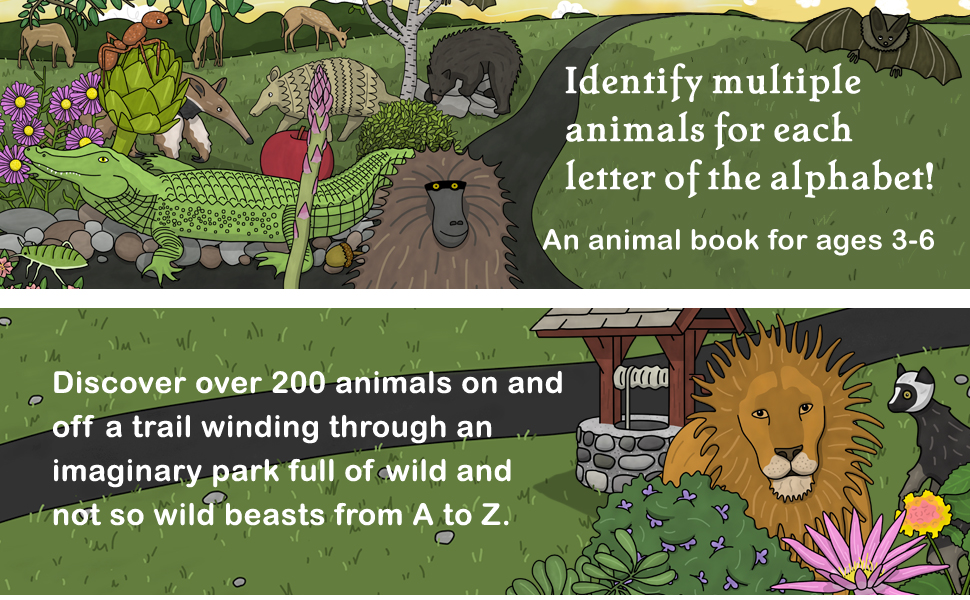 Amazon.com: An A to Z Walk in the Park (Animal Alphabet Book ...