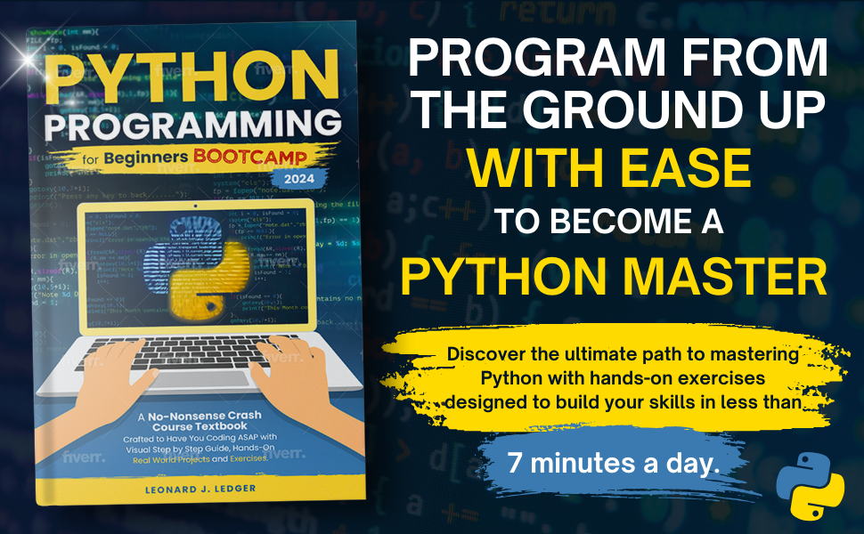 Python Programming For Beginners Bootcamp A No Nonsense Crash Course