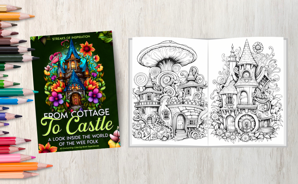 Amazon.com: From Cottage To Castle: A Look Inside The World Of The Wee Folk: 9798865010258 ...