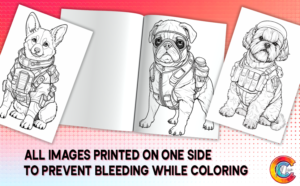 Military Dog Printable Coloring Pages [2025]