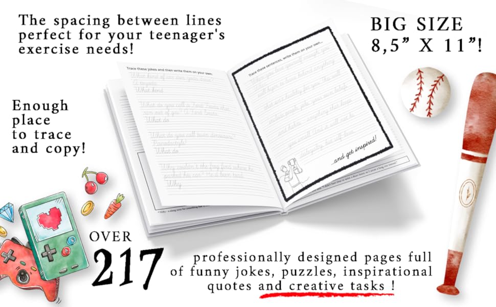 Master of Cursive Handwriting Workbook for Teens: Script Writing ...