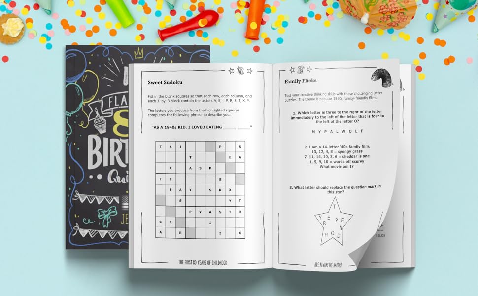 My Flashback 80th Birthday Quiz Book: Turning 80 Humor for People Born in the '40s USA (Birthday ...