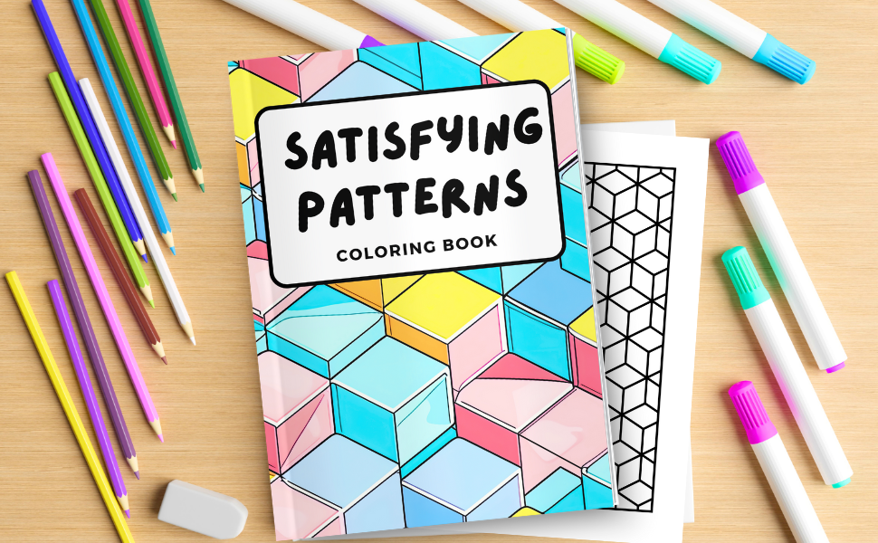 Amazon.com: Satisfying Patterns Coloring Book: Explore Amazing Geometric Designs and Patterns ...