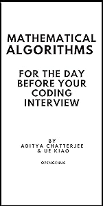 Mathematical Algorithms for the day before your coding interview (Day before Coding Interview ...