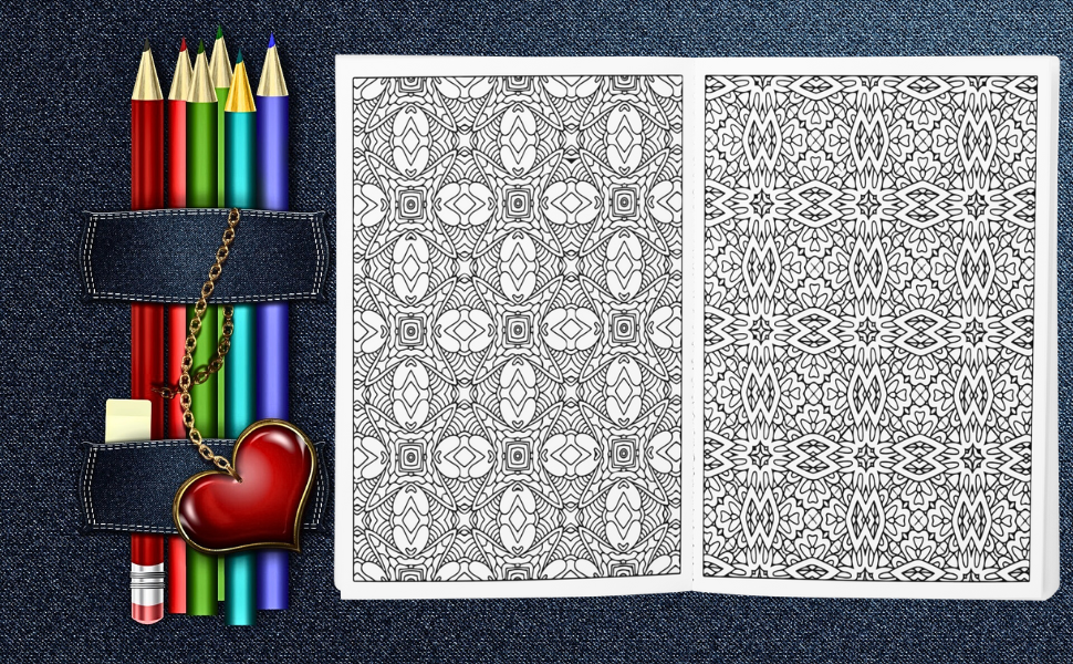 Amazon.com: Intricate geometric pattern coloring book: 100 complex ...