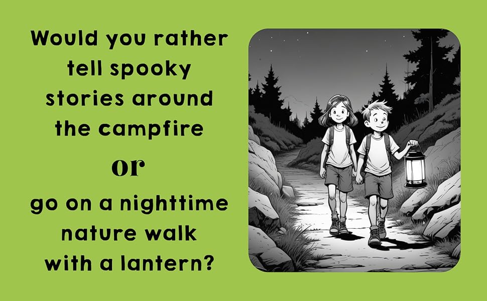 Would You Rather Book for Kids: Camping Edition: The Hilarious Game ...