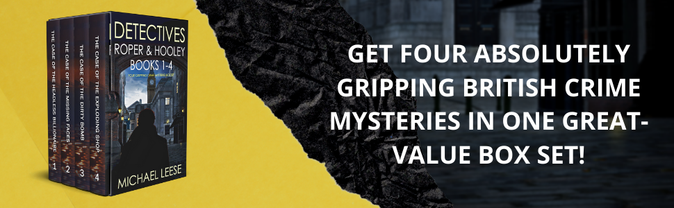 DETECTIVES ROPER & HOOLEY BOOKS 1–4 four gripping crime mysteries box set (Detective Roper ...