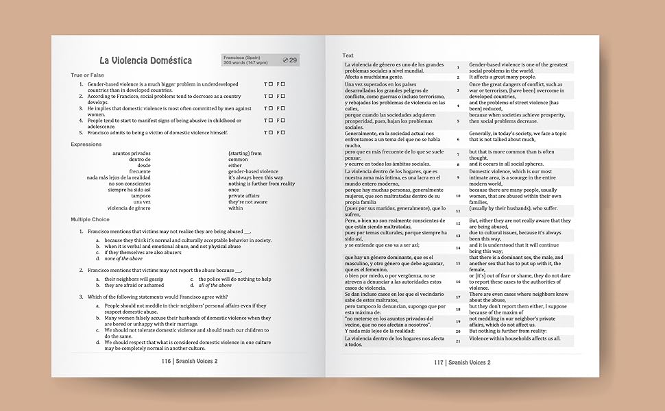 Spanish Voices 2: Authentic Listening and Reading Practice in Spanish ...