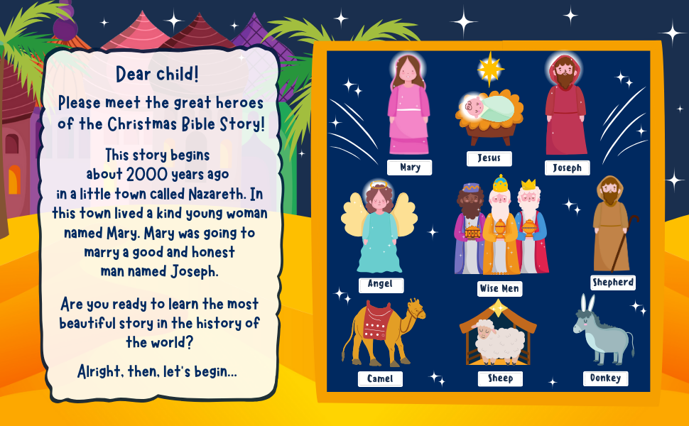 Amazon.com: The Nativity Story Directly from the Bible: The Birth of ...