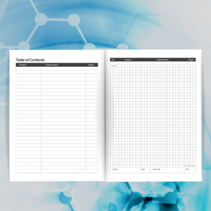 Lab Notebook Chemistry: Laboratory Note Book for Chem Laboratories, 8.5 ...