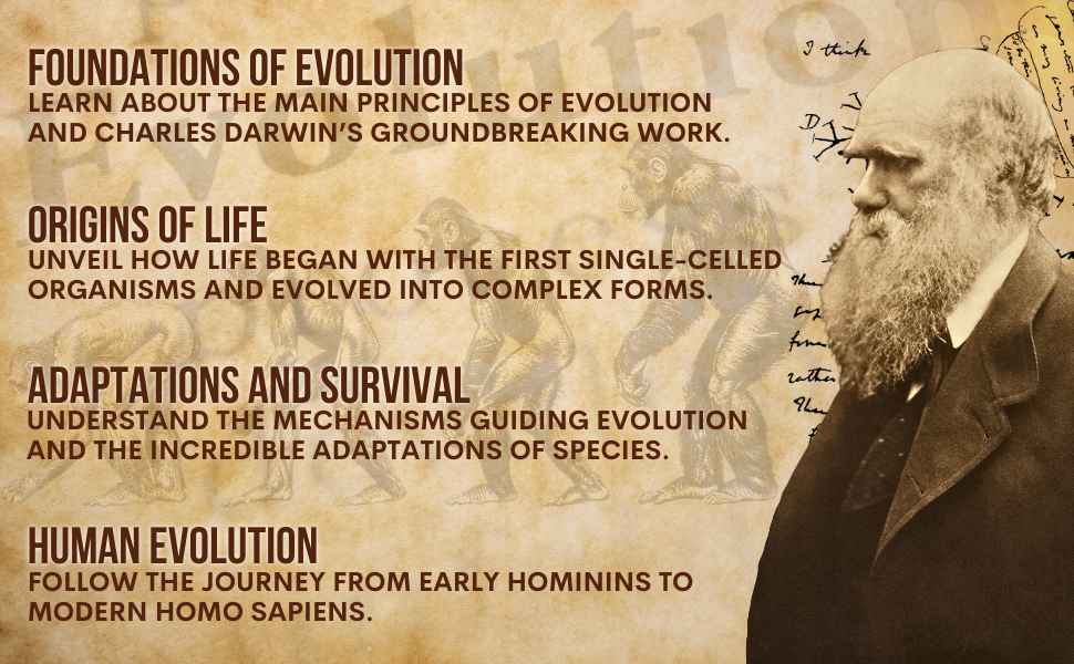 Amazon.com: Evolutionary History: A Captivating Guide to the Theory of ...