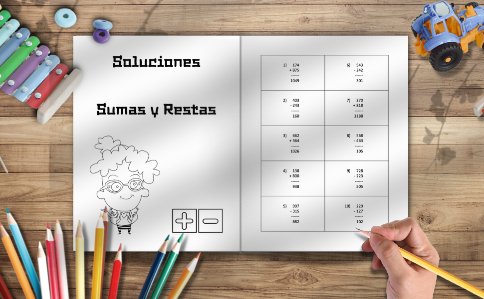 Matemáticas. Sumas y restas de 3 cifras. Volumen 2: Cálculo. Números ...