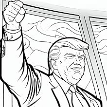 Amazon.com: Donald Trump Coloring Book: 50+ Coloring Pages of the 45th ...