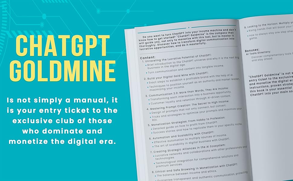 Chat GPT Millionaire Goldmine: Secret Shortcut to Financial Success and AI Mastery Bible 2024 ...