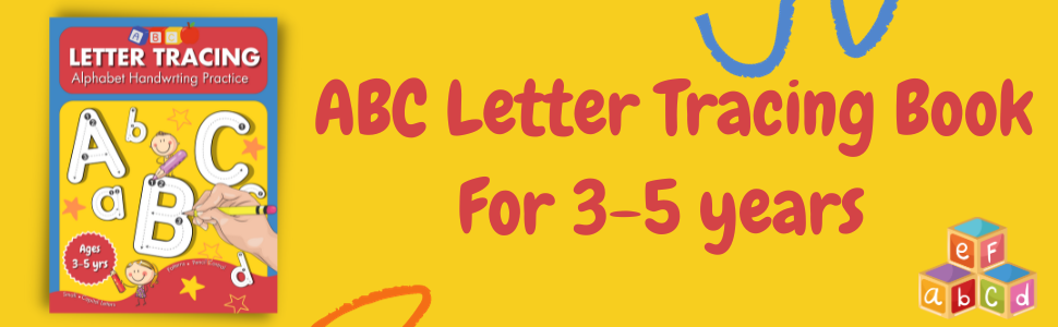 ABC Letter Tracing Alphabet Handwriting Practice Workbook: Capital and ...