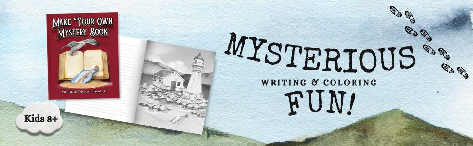 Amazon.com: Make Your Own Mystery Book: Creative Writing Activity Book ...