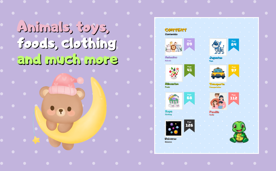 My First 100 Words in Kawaii Style: A Bilingual Journey for Learning ...