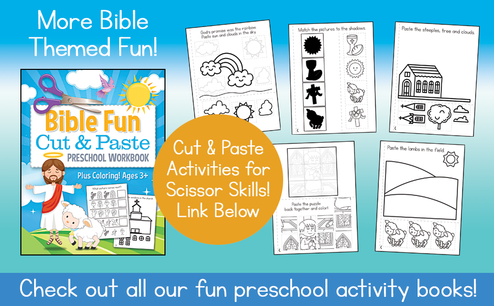 Bible Coloring Dot Markers Activity Book: Easy ABC Christian Alphabet ...