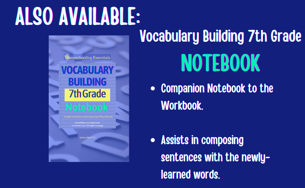 Amazon.com: Vocabulary Building 7th Grade: Workbook. Guided Activities ...