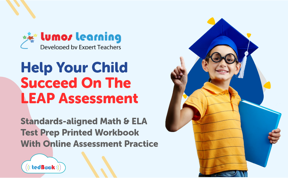 LEAP Test Prep: 4th Grade Math Practice Workbook and Full-length Online ...