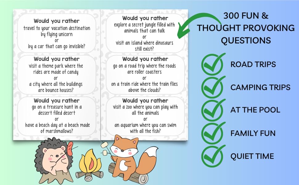 Would you Rather? Summer Vacation Edition: 300 Fun and Thought ...