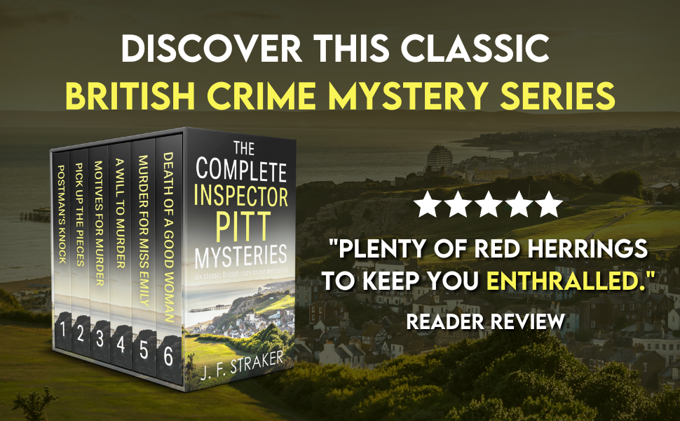 Amazon.com: THE COMPLETE INSPECTOR PITT MYSTERIES BOOKS 1-6 six classic British crime mysteries ...
