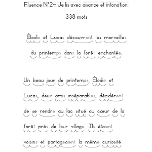 Fluence N°2 CE-CM Je lis avec aisance et intonation. MSO Méthode ...