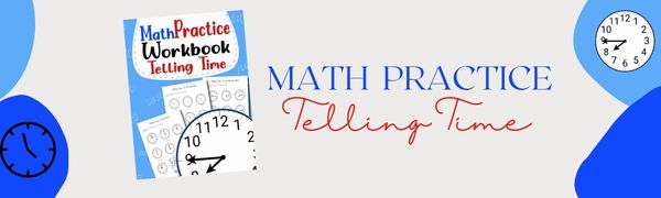 Amazon.com: Telling Time Math Practice Workbook: Learn to Read Analog ...