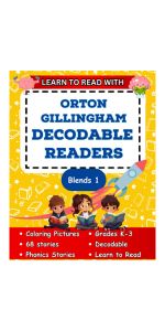 Amazon.com: Learn to Read with Orton Gillingham Decodable Readers ...