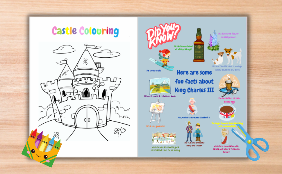 The King's Coronation: A Souvenir Activity Book for Children aged 4-6 ...