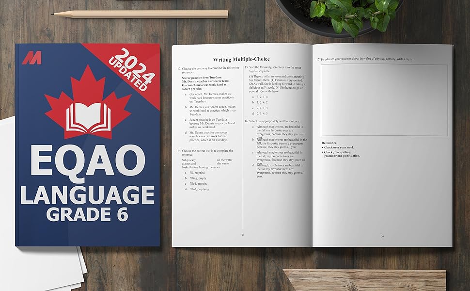 EQAO Grade 6 Language Test Prep - EQAO Grade 6 Ontario Math and ...