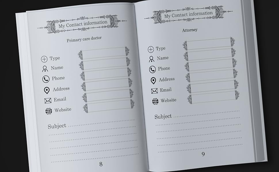 Peace of Mind Planner: End of Life Organizer Book for Your Family: Gen, EYll: Amazon.com: Books