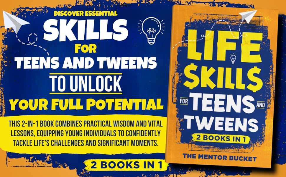 Amazon.com: Life Skills for Teens and Tweens (2 Books in 1): How to Cook, Manage Money, Solve ...