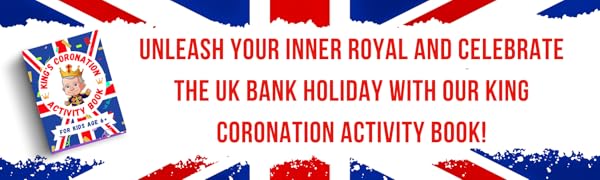 King's Coronation Activity Book for Kids: Children's Book to Celebrate ...