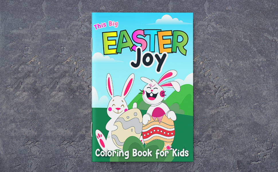 The Big Easter Joy Coloring Book for Kids: The Big Easter Joy Coloring ...