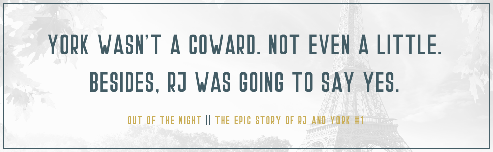 Amazon.com: Out of the Night: An international romantic thriller/The epic story of RJ & York ...