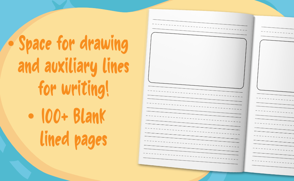 Summer Write and Draw Journal for Kids: Story Paper for Kids with ...