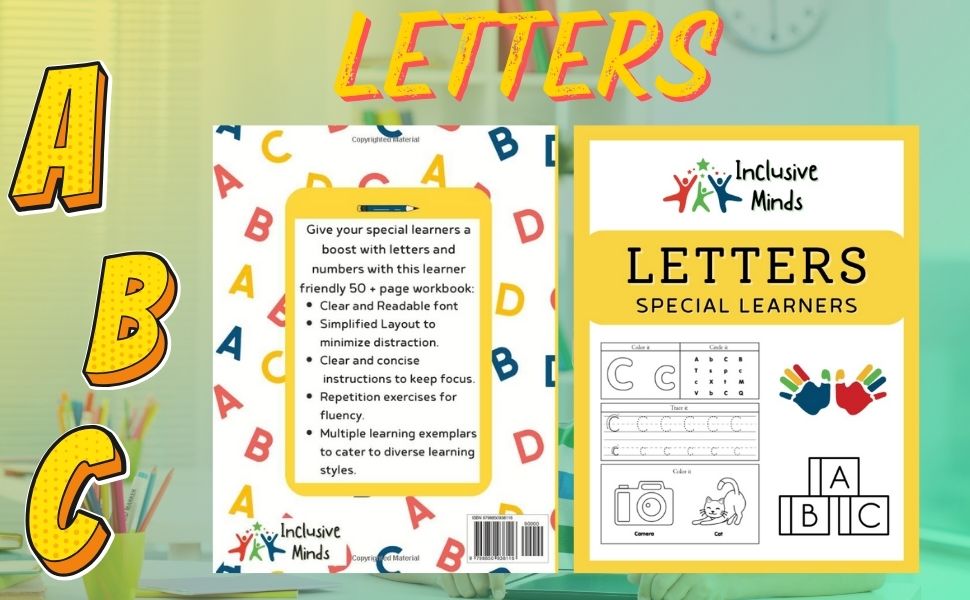 Inclusive Minds- Special Education Alphabet Workbook for all learners ...