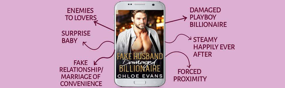 Amazon.com: Fake Husband Damaged Billionaire: An Enemies to Lovers Surprise Baby Romance ...