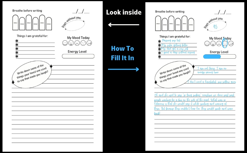 Grief Journal For Teenage Girls | 101 Prompts To Help Teens Deal With ...